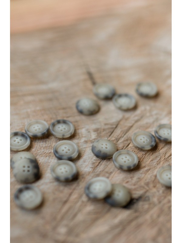 Recycled paper buttons GOTS 20 mm