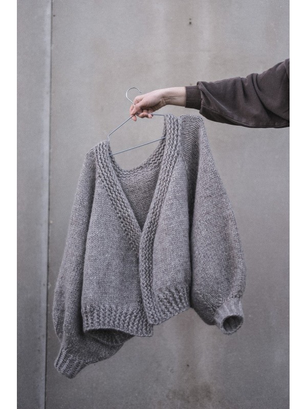 I Wish This Cardigan Knitting Pattern – Hip-Length, Balloon I Wish This Cardigan Knitting Pattern – Hip-Length, Balloon